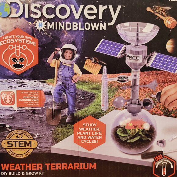 Discovery | Toys | Discovery Weather Terrarium Diy Build And Grow Kit ...